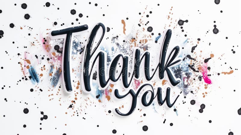 Thank You Script Stock Illustrations – 7,027 Thank You Script Stock ...