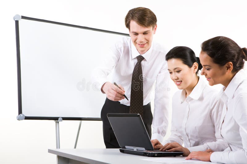 At work stock image. Image of meeting, people, businessman - 10587669