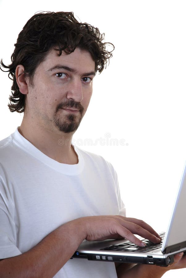 Work stock photo. Image of computer, break, masculine - 1457962
