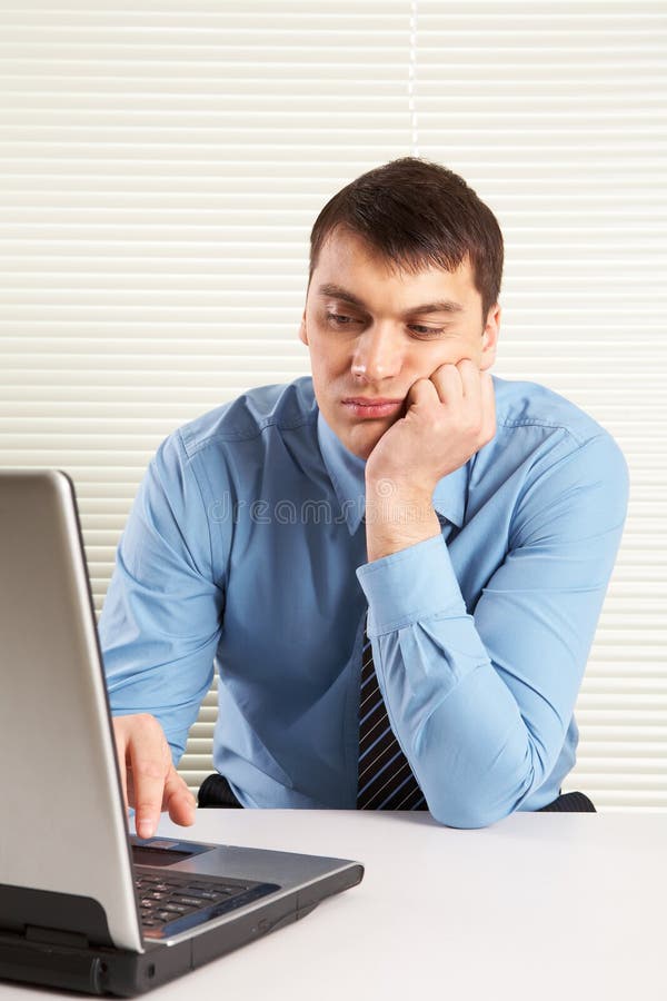 At work stock image. Image of office, masculine, people - 14816005