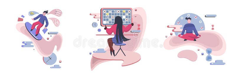 Work Activity and Efficiency, Performance Expectation 2d Vector Graphic ...