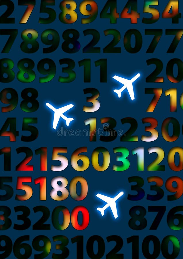 The Work of Air Traffic Controllers is Complex Stock Illustration ...