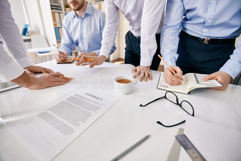 Architects at work stock photo. Image of expertise, career - 24308812