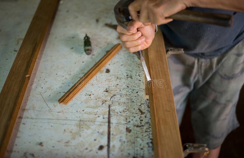 The Work of Artisans by Hand Stock Photo - Image of activity, material ...