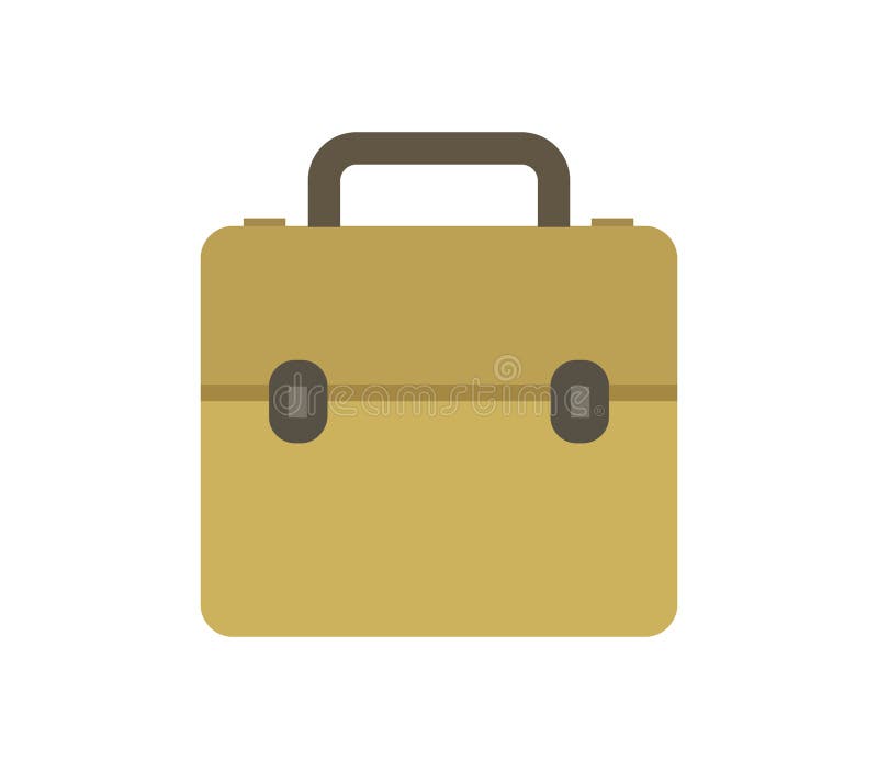 Work Bag Icon Illustrated in Vector on White Background Stock ...