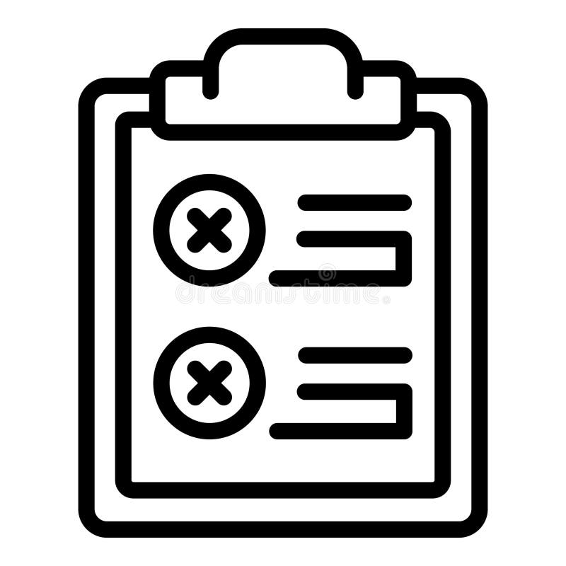 Work Board Icon Outline Vector. Job Workplace Stock Vector ...