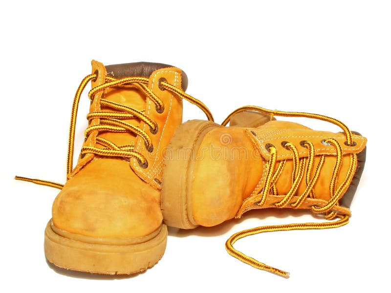 Old Work Boots stock photo. Image of battered, workwear - 7733234