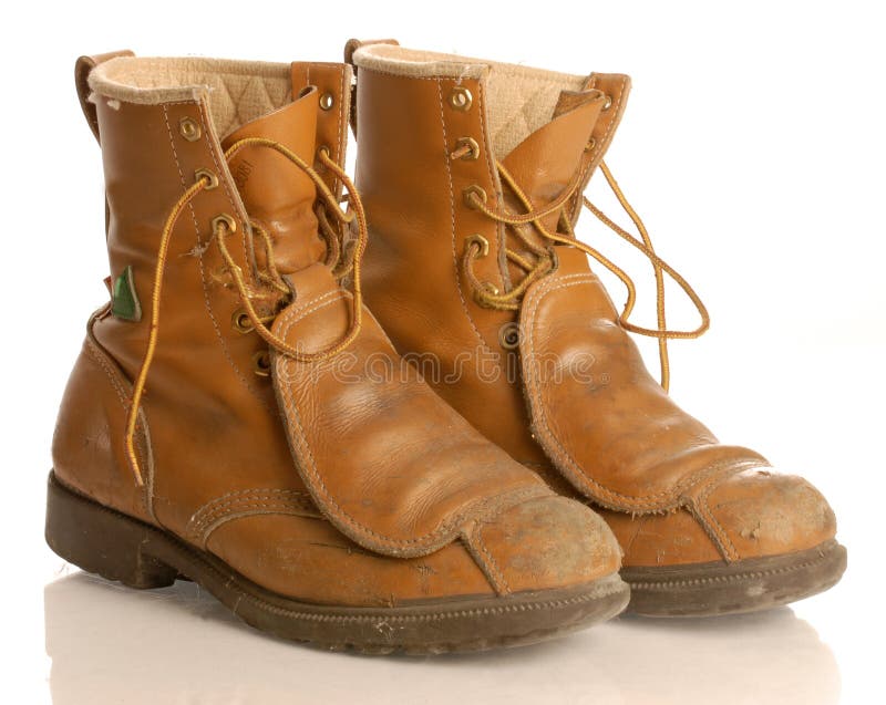 Work boots stock image. Image of boots, work, workboots - 446851
