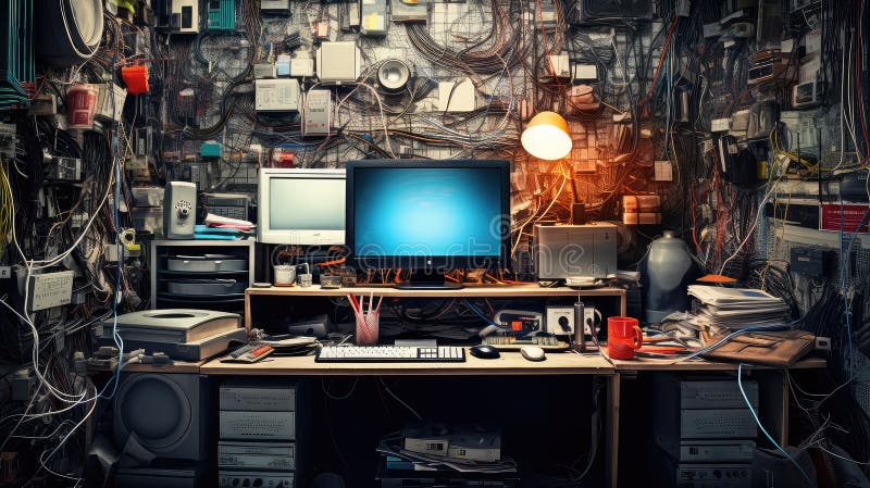 Work busy computer stock image. Image of generated, programming - 305901067