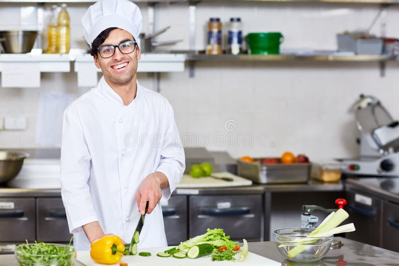 Work of chef stock photo. Image of preparing, professional - 92351688