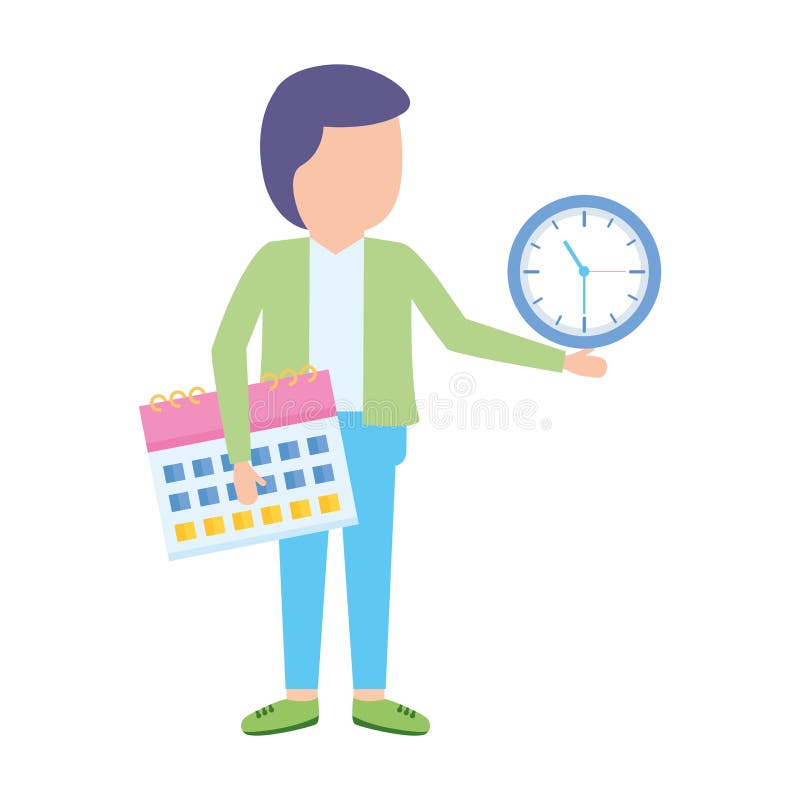 Work clock time stock vector. Illustration of office - 142742152