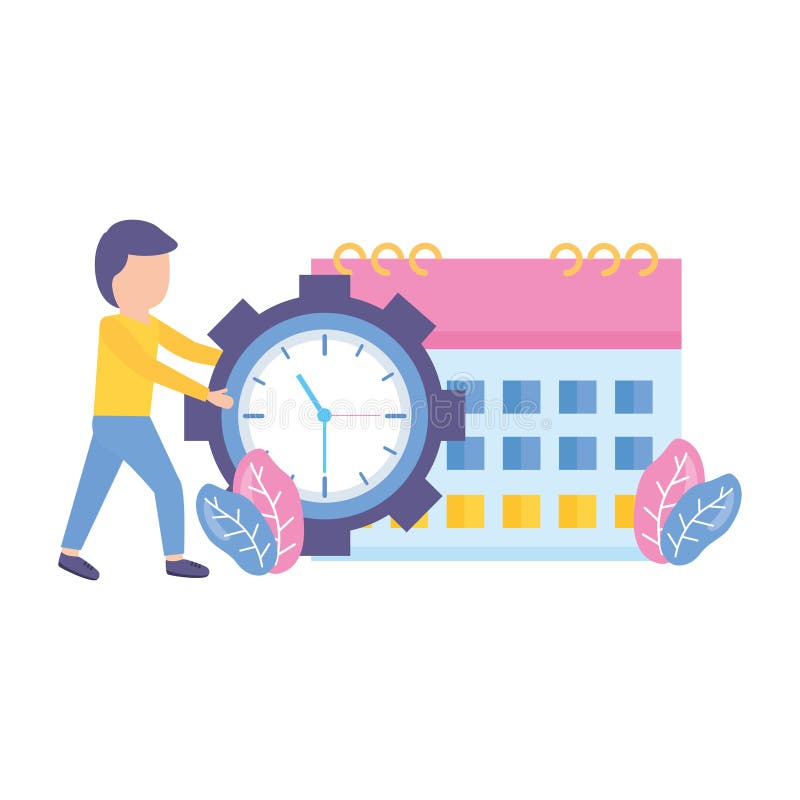 Work clock bulb stock vector. Illustration of creativity - 142033711