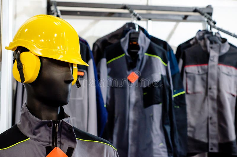Man in Work Clothing of Construction Worker and Manager Stock Photo ...