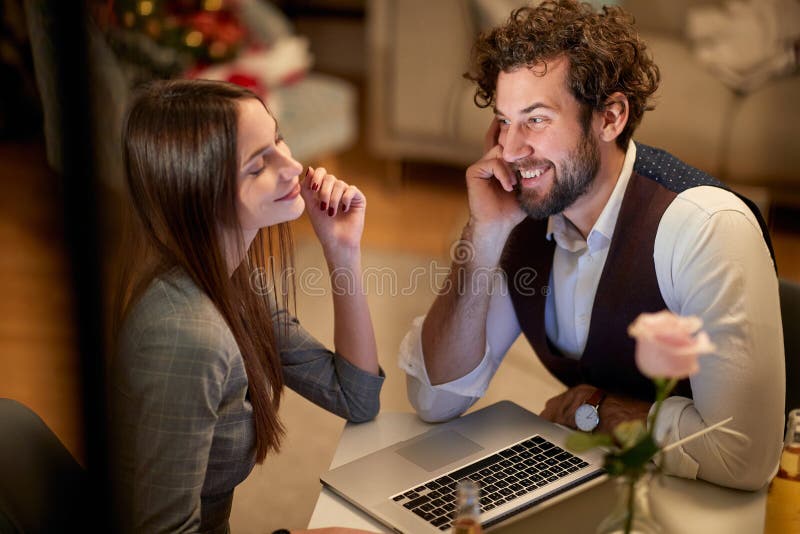 Work Colleagues Casually Hanging Out after Hours Stock Image - Image of ...