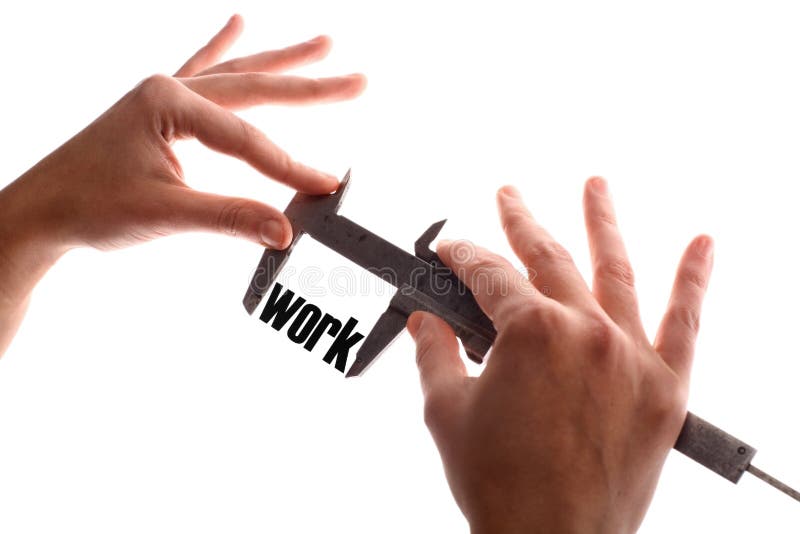 Less work stock image. Image of symbol, stress, metaphor - 60235299