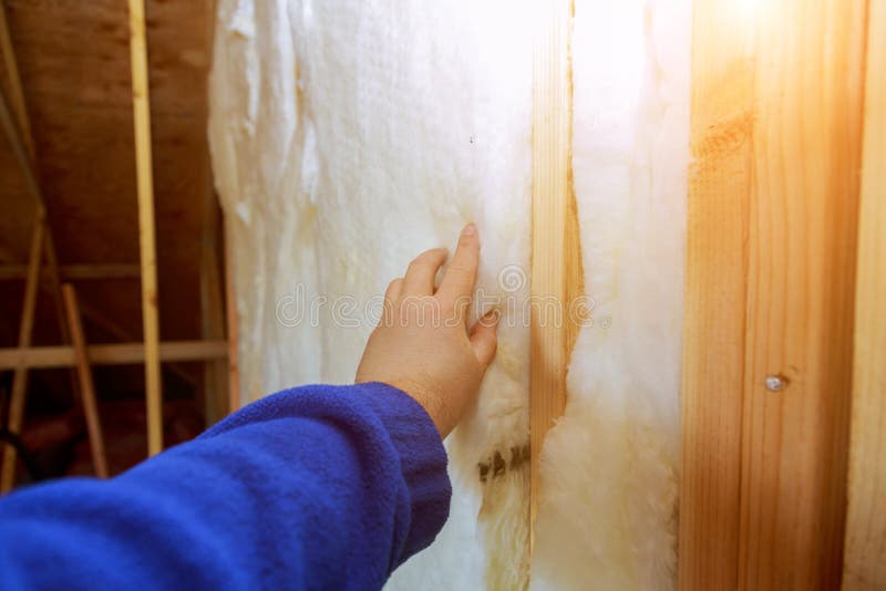 Work Composed of Mineral Wool Insulation in the Wall Heating Insulation ...