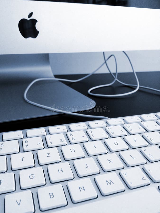 Mac computer editorial photo. Image of communications - 29087766