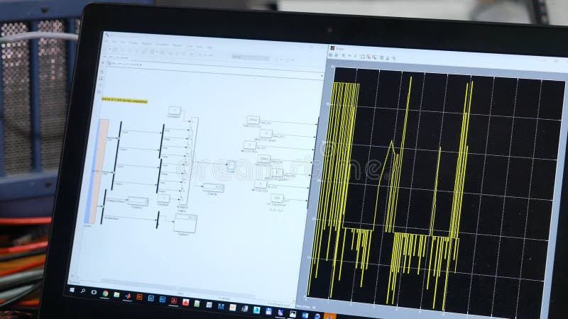 Work on the Computer. Control the Electric System on the Computer ...
