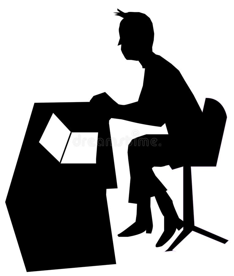 Computer Fan Silhouette Icons On White Background Stock Vector