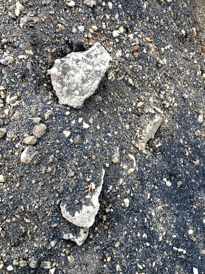 Work Construction Site Gravel Textures Stock Image - Image of series ...