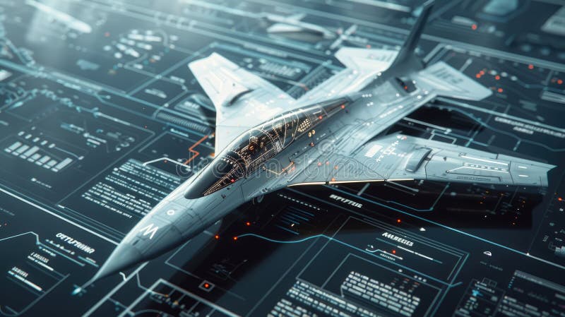 Work on the Creation of a Project for a New Fighter of the Future Stock ...