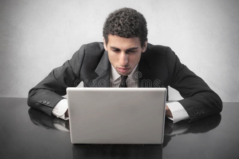 Work day stock image. Image of mulatto, business, notebook - 23176819