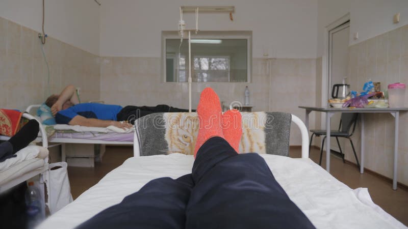 Work of Doctors in the Infectious Diseases Department. Infection Box ...