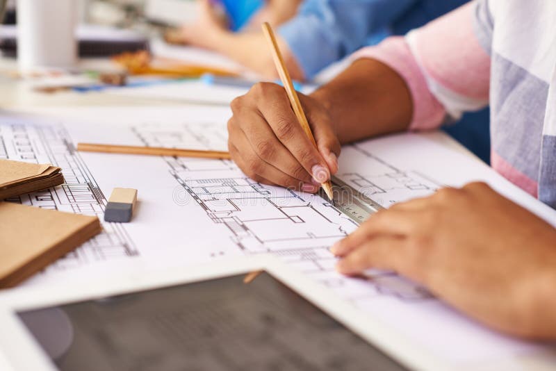 Work of engineer stock image. Image of finger, engineer - 60091055