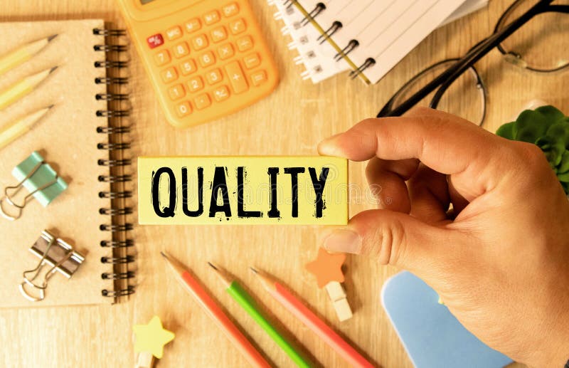 The Work Environment and the Inscription QUALITY in the Hands of the ...