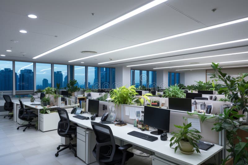 Work Environments, Office Spaces with Personalized Lighting ...