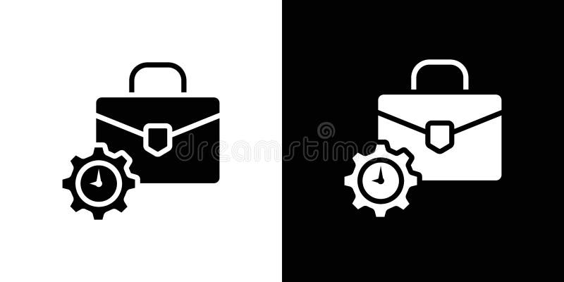 Work Experience Icon Isolated Flat Vector in Outline Stock Vector - Illustration of pictogram ...