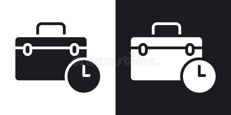 Work Experience Icon Vector Stock Vector - Illustration of people ...