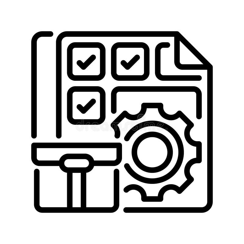 Work Experience Line Icon. Universal Creative Premium Symbol. Vector ...