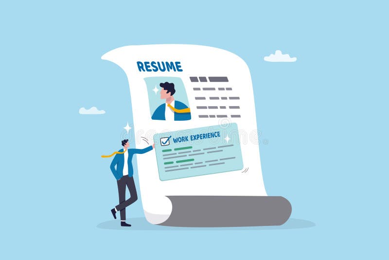 Work Experience on Resume, Skill or Qualification, Biography or ...