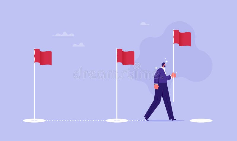 Work Experience or Roadmap Concept Stock Vector - Illustration of ...