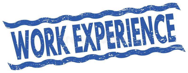 Work Experience Written Stock Illustrations – 270 Work Experience ...