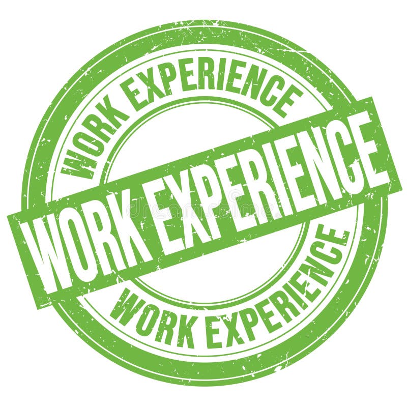 Work Experience Written Stock Illustrations – 270 Work Experience ...