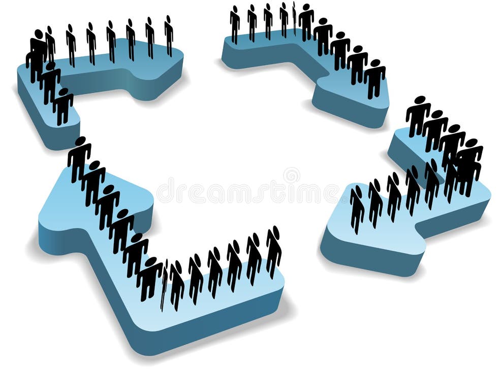 People Flow Stock Illustrations – 26,229 People Flow Stock ...