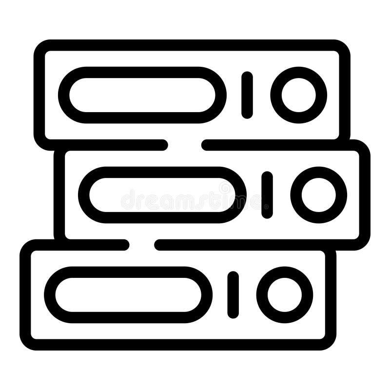 Work Folder Icon Outline Vector. Burnout Work Stock Vector ...