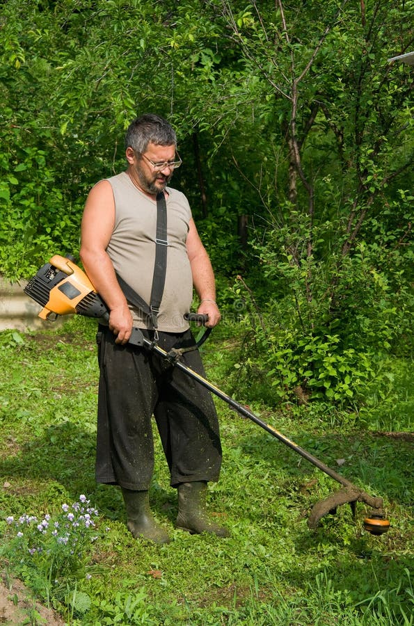 Work in garden stock image. Image of horticulture, order - 20322881