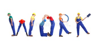 Work group stock image. Image of contractors, fitter, employee - 3241333