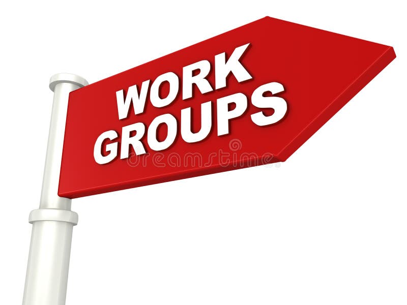 Work groups stock illustration. Illustration of business - 43487863