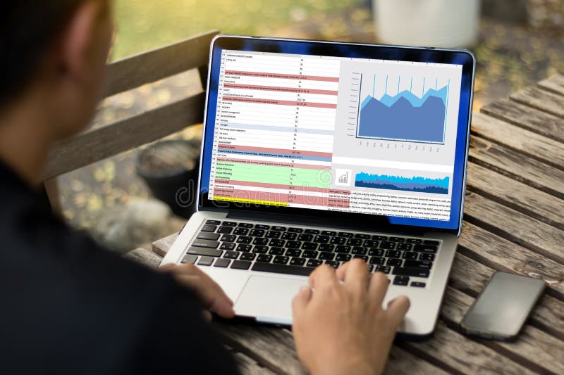 Work Hard Data Analytics Statistics Information Business Technology ...