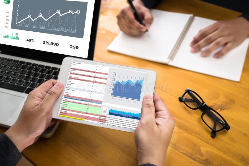 Work Hard Data Analytics Statistics Information Business Technology ...