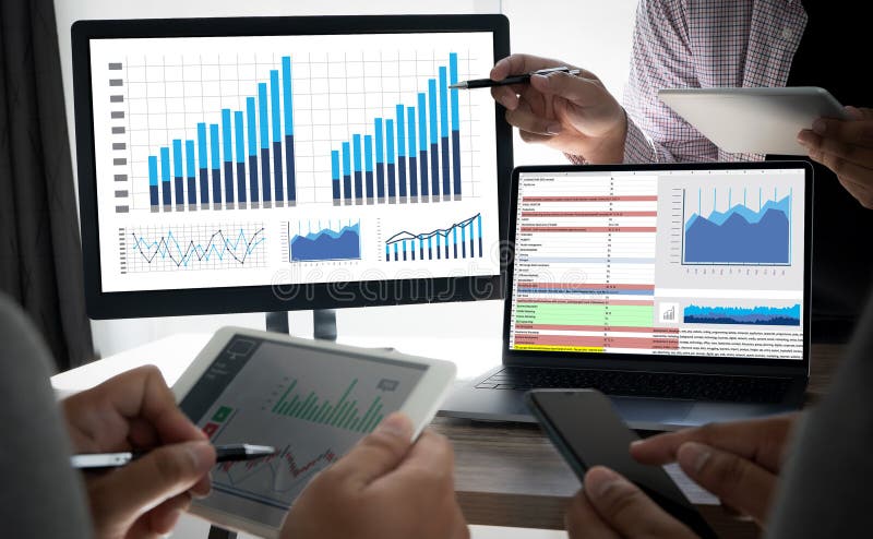 Work Hard Data Analytics Statistics Information Business Technology ...