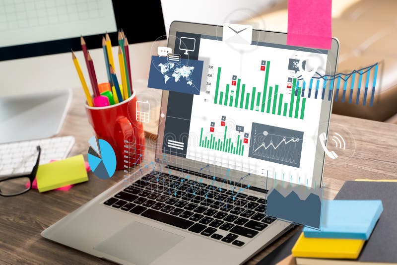 Work Hard Data Analytics Statistics Information Business Technology ...