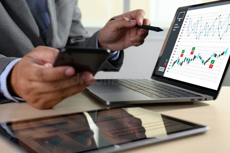 Work Hard Data Analytics Statistics Information Business Technology ...