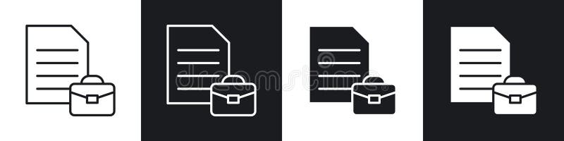 Work history icon stock illustration. Illustration of line - 341278070