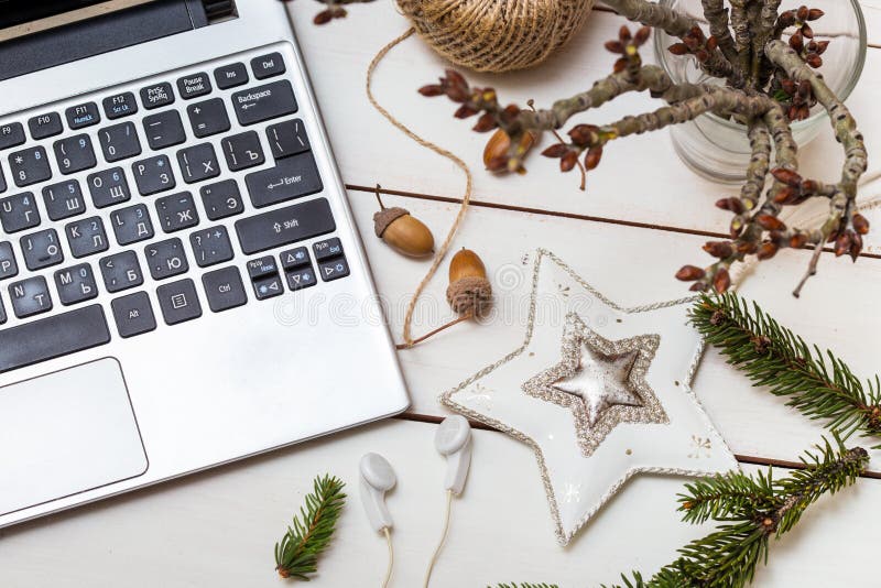 Work and holiday stock photo. Image of business, christmas - 64886682