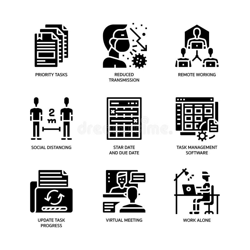 Home Tasks Icons Stock Illustrations – 113 Home Tasks Icons Stock ...